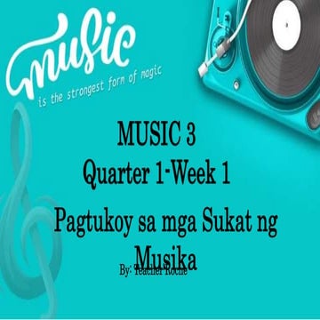 Kumpas ng musika na 2s, 3s, 4s | PPTX