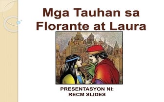 Florante At Laura Tauhan Animated