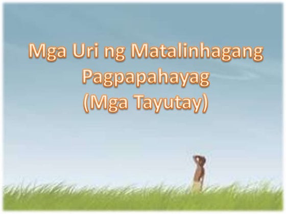 Tayutay (Figures of Speech) | PPTX