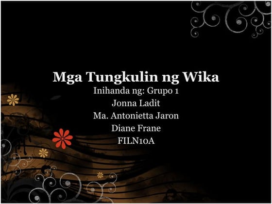 Barayti ng Wika: Dayalek, Idyolek, Sosyolek | PPT