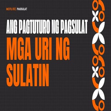 Mga Uri ng Sulatin (PART 2).pdf pagsulat | PDF
