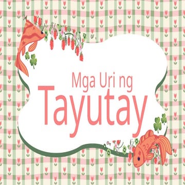 ano ang tayutay, Filipino 8 tayutay.ppt