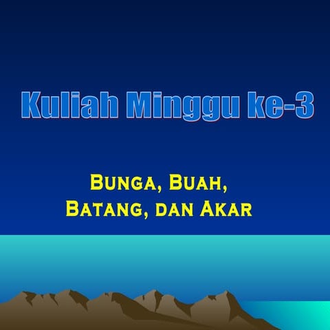 Mgg 3 morfologi phn | PPT