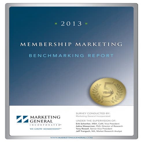 Mgi 2013-membership-marketing-benchmarking-report | PDF