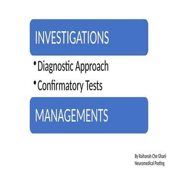 Myathenis gravis disease. investigations | PPT