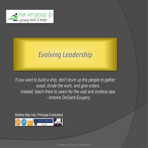 Evolving Leadership | PPTX
