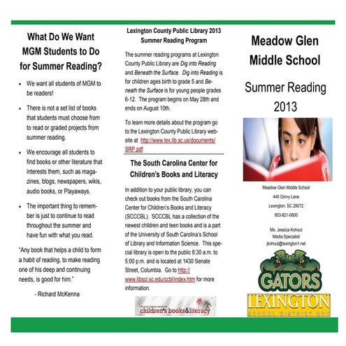 Get Wrapped Up in Summer Reading | PPTX