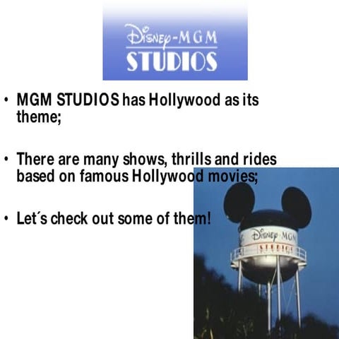 Mgm Studios | PPT