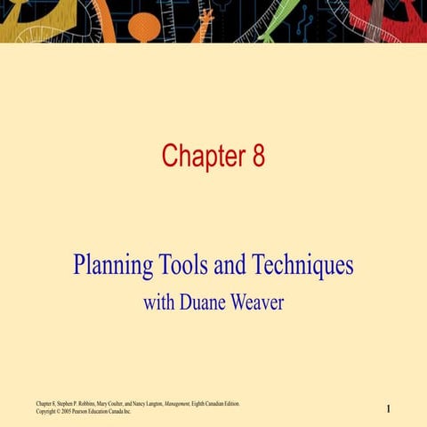 mgmt192-Chp8-PlanningToolsandTechniques.ppt