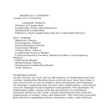 Leadership Theories & Concepts | PPT