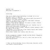 MGMT 3720 Individual Assignment 3 Leadership One | DOCX