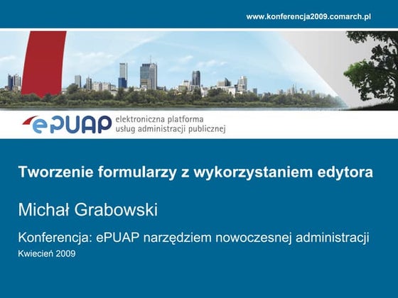 ePUAP: Prezentacja Architektury | PPT