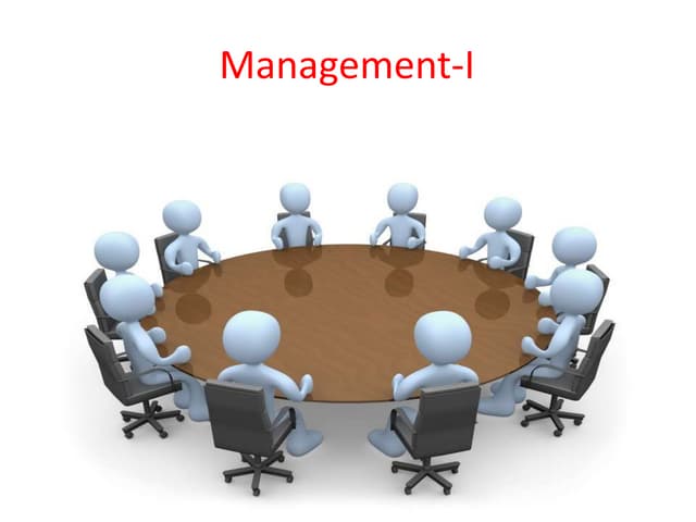 Introduction to Management - Basic concepts & fundamentals (An overview ...