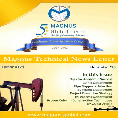 Magnus Technical News Letter Nov-2016 | PDF