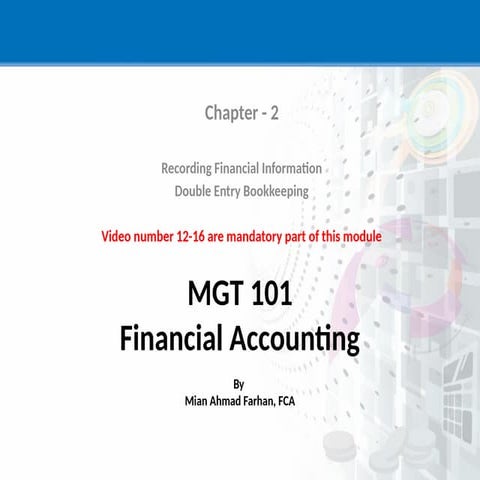 Mgt101_2- Recording Financial Information - Accounting Equation.pptx