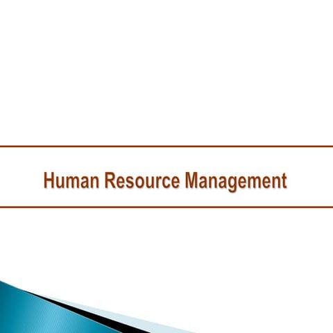 HRM | PPT