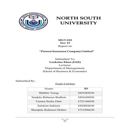 Mgt 210 report | DOCX | Business Banking & Finance | Business
