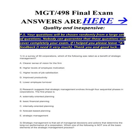 Acc 290 final exam mcq`s correct answers 100% | DOCX