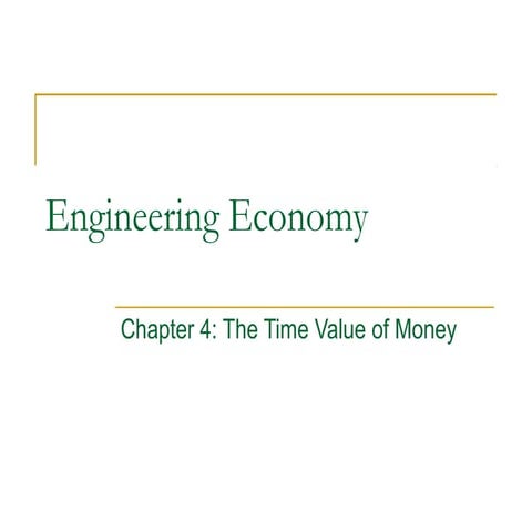 Chapter-4 Time value of money | PPT