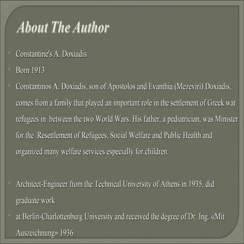 Ekistics | PDF