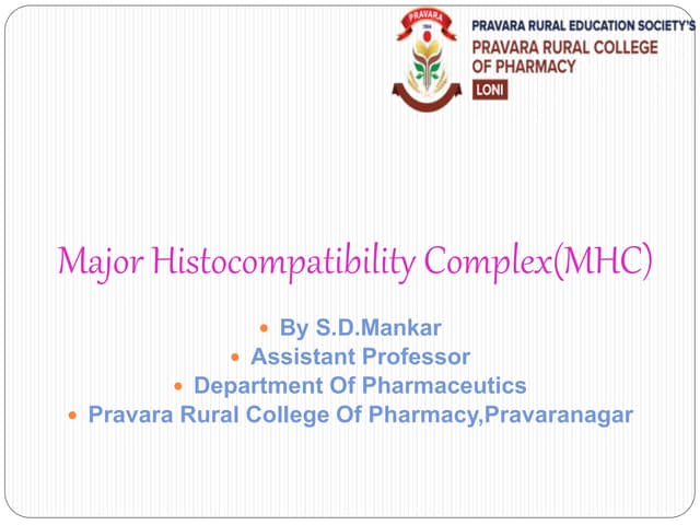 STRUCTURE AND FUNCTIONS OF MHC | PDF