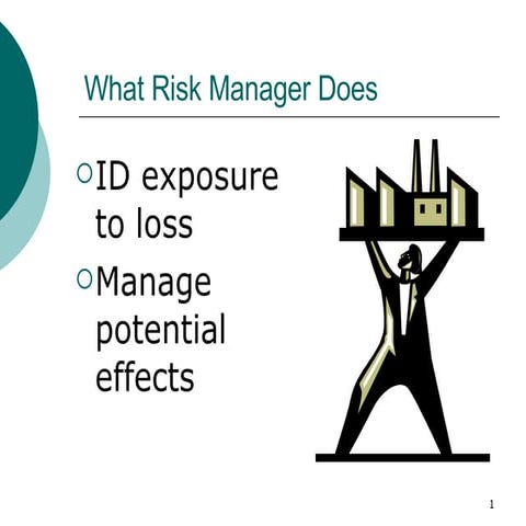 Mhc 710 Jh 01 Risk Management Structure Of Risk Exposure Management | PPT