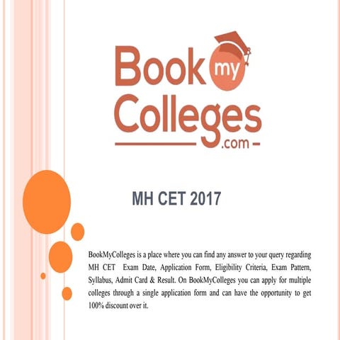 Mh Cet 2017 Pptx