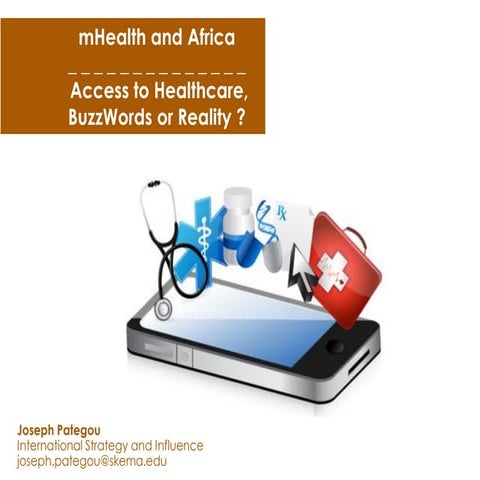 mHealth and Africa | PPT
