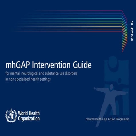 mhGAP | PDF