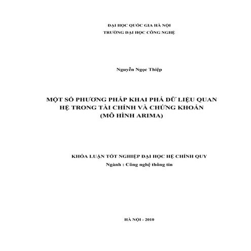 Mô hình arima | PDF