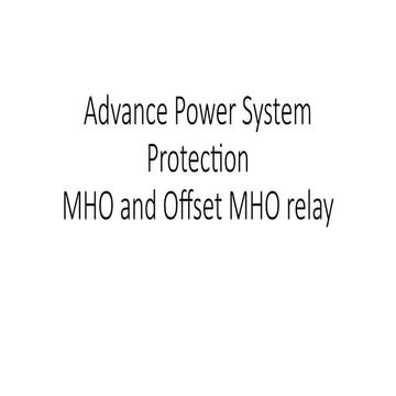 Microprocessor based overcurrent relay.pptx