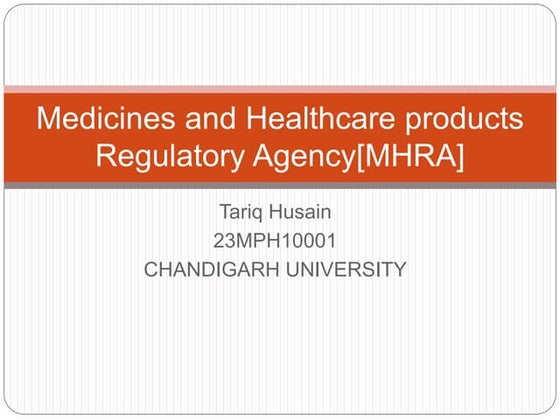 Approved regulatory bodies and agencies. | PPTX | Pharmaceutical Industry | Industries