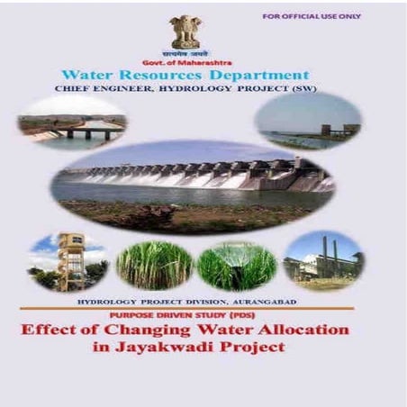 Mh sw effect of changing water allocation in nathsagar project ...