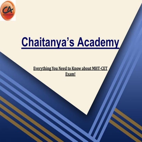 MHT-CET | PDF