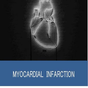 Myocardial infarction | PPTX | Heart and Cardiovascular Diseases ...