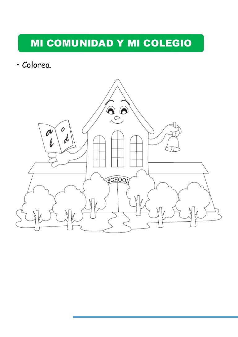Mi colegio-y-mi-comunidad-para-ninos-de-cuatro-anos