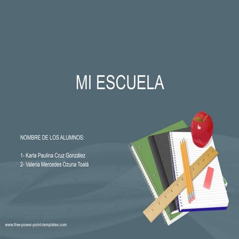 Mi escuela | PPSX