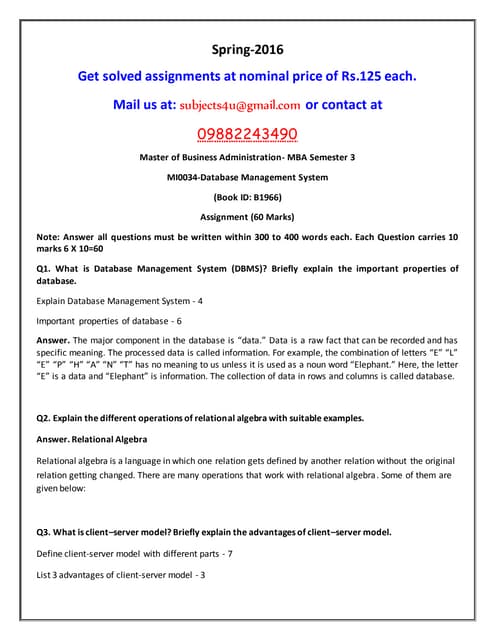 A mini project on designing a DATABASE for Library management system ...