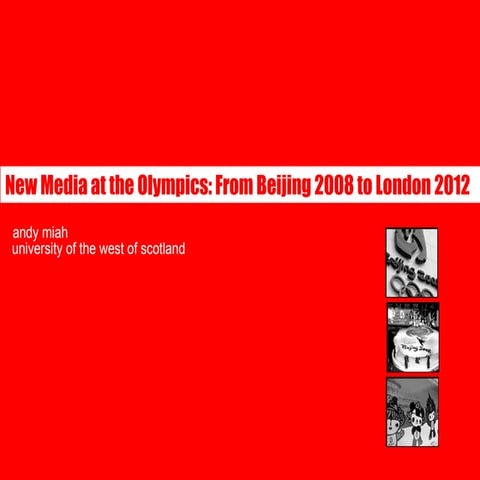 New Media and the Beijing Olympics | PPT