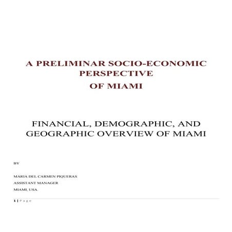 MIAMI | PDF