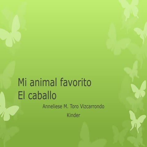 Mi animal favorito | PDF | Large Animals | Pets