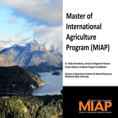 The MIAP Degree | PPTX