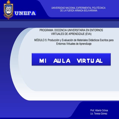 Mi aula virtual | PPT
