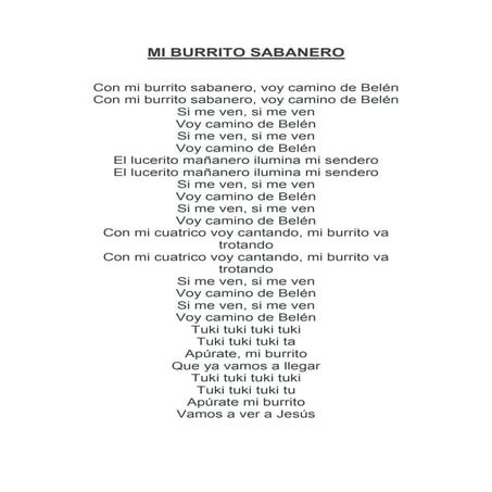 MI BURRITO SABANERO VILLANCICO.docx