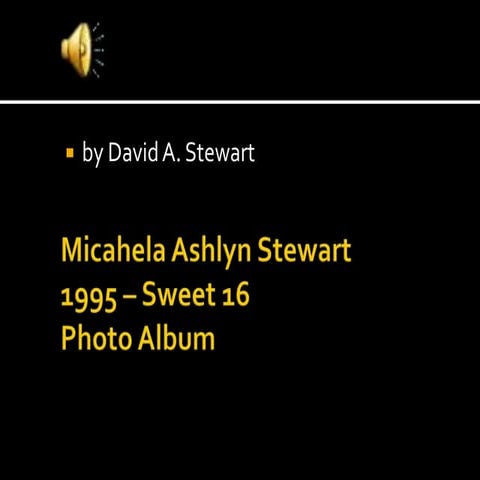 Michaela Ashlyn Stewart | PPT