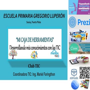 Mi caja de herramientas TIC | PPTX