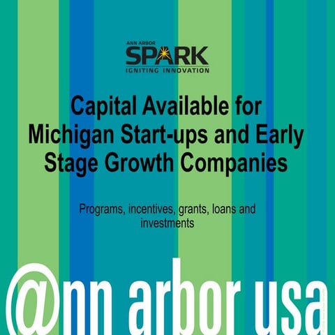 State Capital Programs for Start-ups | PPT