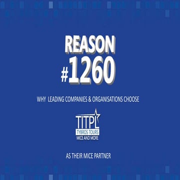 Mice Organiser - Tybros India Tours | PPTX