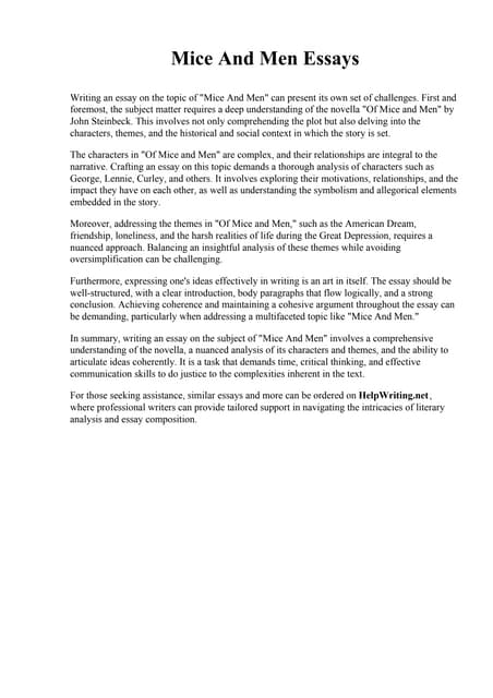 Essay Questions On Of Mice And Men.pdf