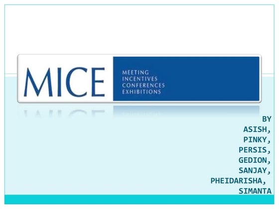 MICE Industry Definition | PDF | Fan Conventions | Events